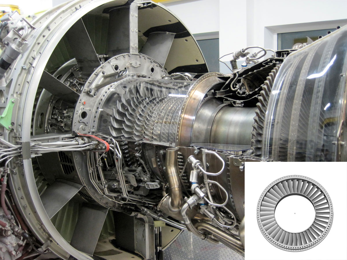 Investment Casting Turbine Blade