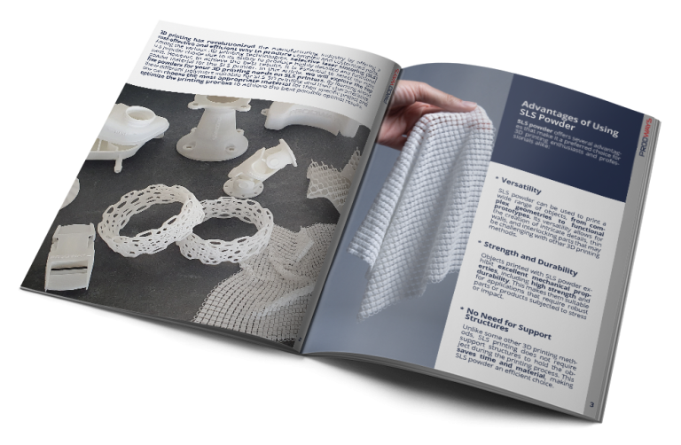 3D Resin and SLS 3D Printing Materials | Prodways Machines