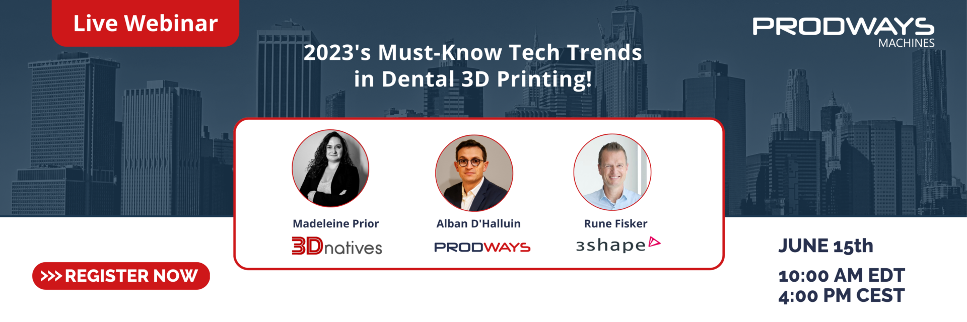 LIVE WEBINAR : '2023's Must-Know Tech Trends in Dental 3D Printing ...